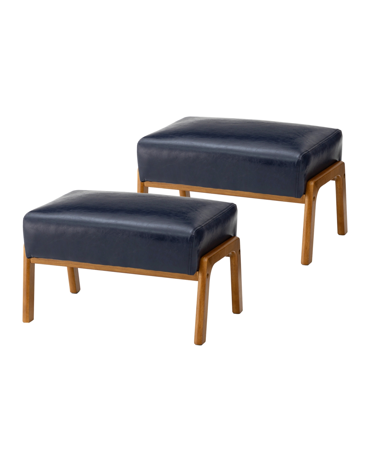 Click here for Glitzhome Mid-century Modern Leatherette Accent St... prices