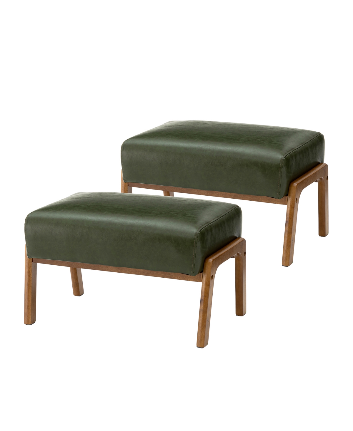 Click here for Glitzhome Mid-century Modern Leatherette Accent St... prices