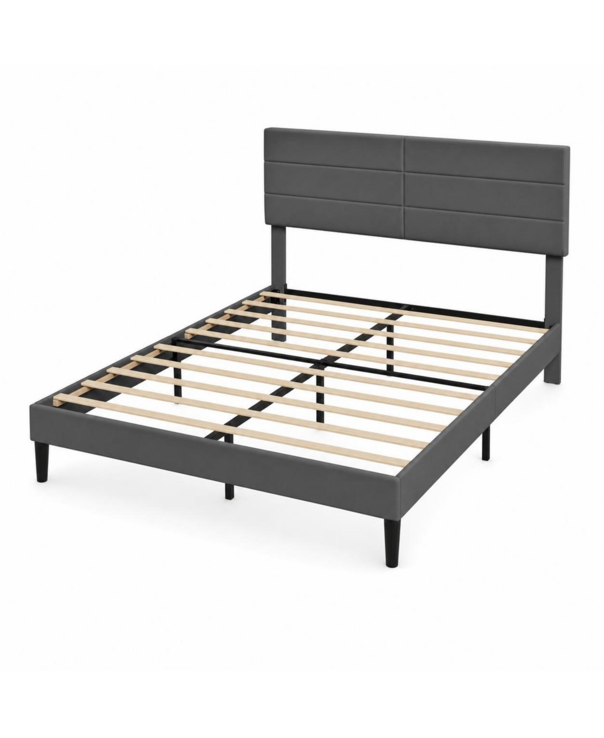 Click here for homfan Queen Size Bed Frame with Adjustable Headbo... prices