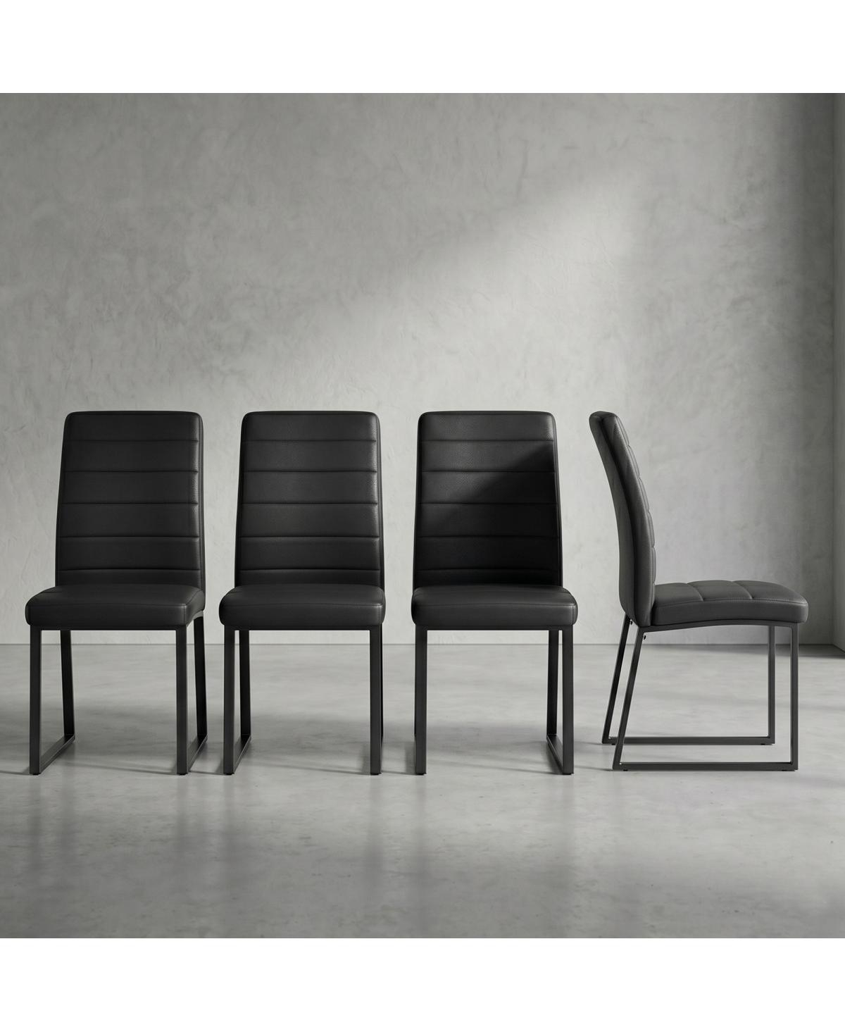 Click here for Streamdale Furniture 4-Pack Premium Pu Office/Dini... prices
