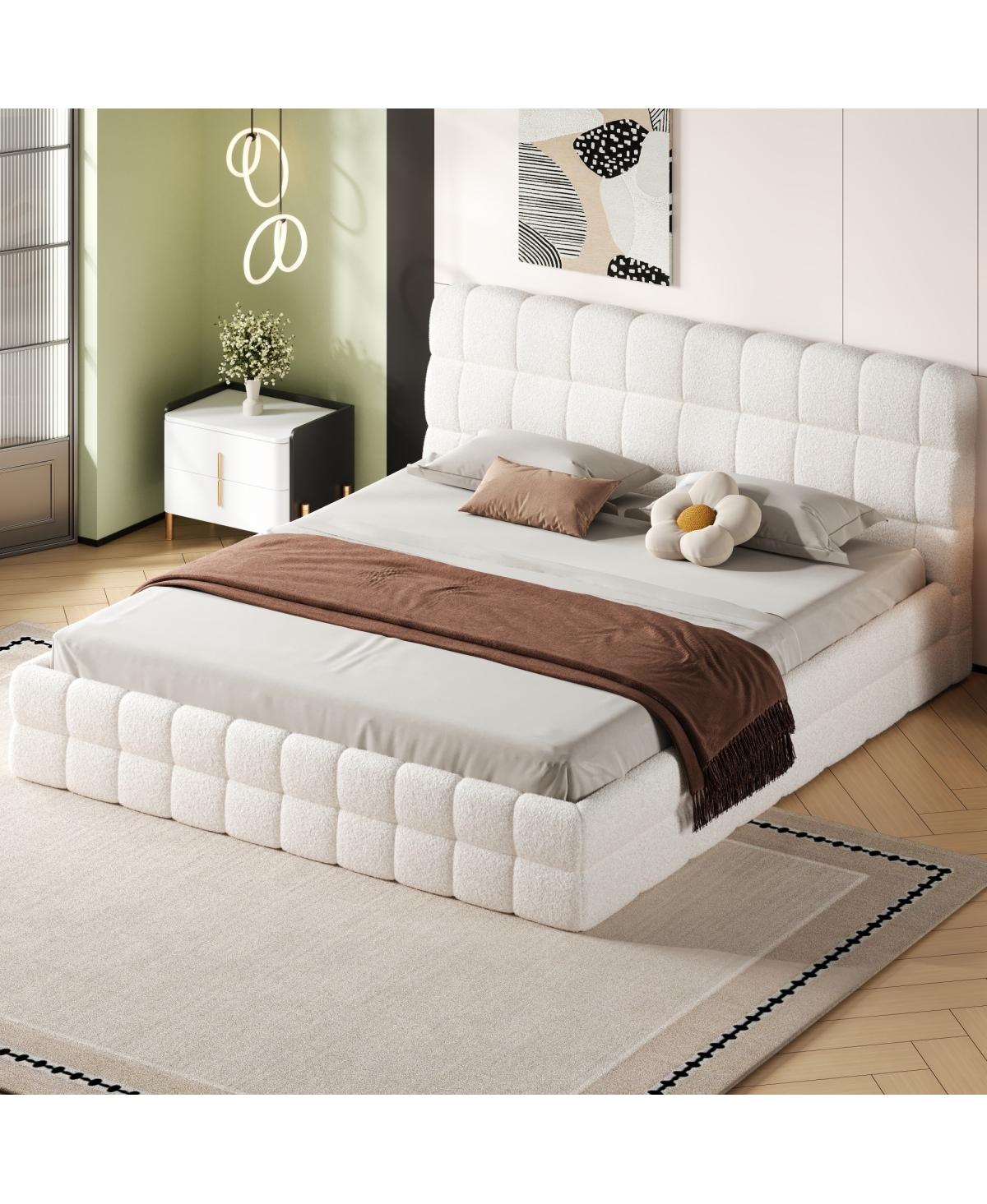 Click here for Streamdale Furniture King Size Upholstered Platfor... prices