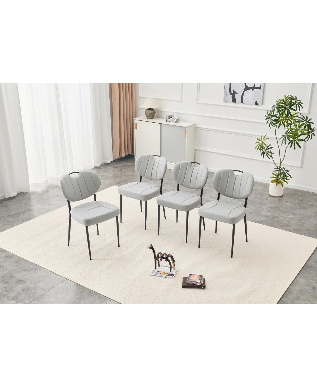 Click here for Streamdale Furniture Premium Leather Dining Chairs... prices