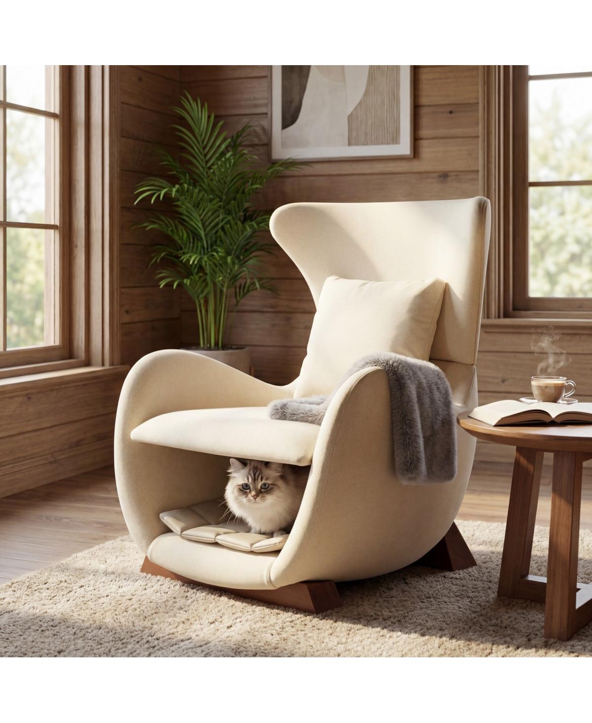 Click here for Streamdale Furniture Modern Polyester Accent Chair... prices