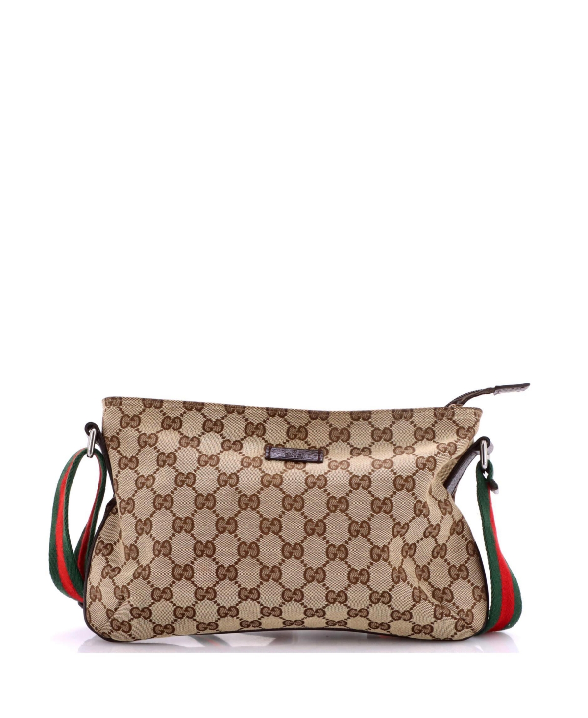 Click here for Pre-Owned Gucci Small Web Strap Messenger Bag Gg C... prices