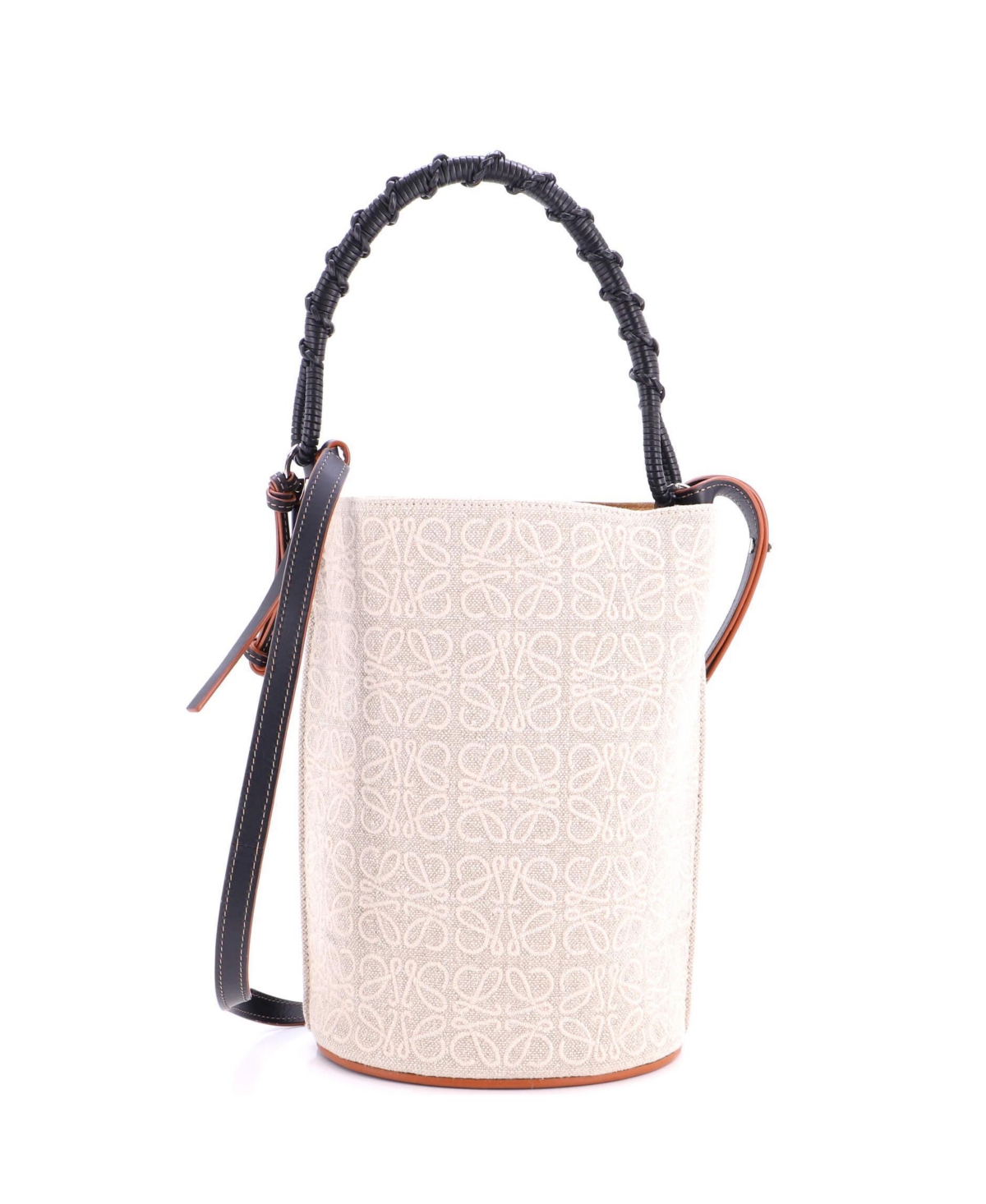 Click here for Pre-Owned Loewe Medium Gate Bucket Bag Anagram Jac... prices