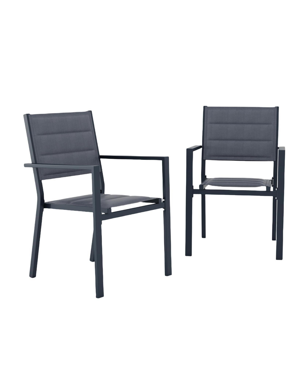 Click here for gaomon Set of 2 All-Weather Aluminum Stackable Pat... prices