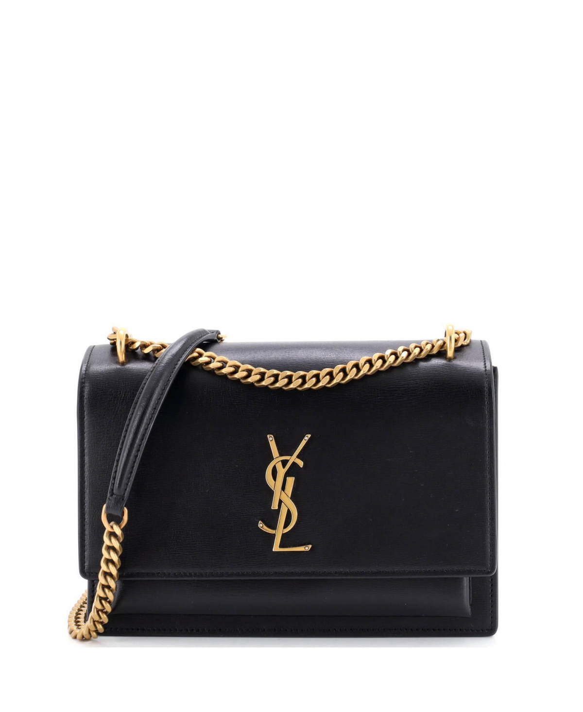 Click here for Pre-Owned Saint Laurent Medium Sunset Crossbody Ba... prices