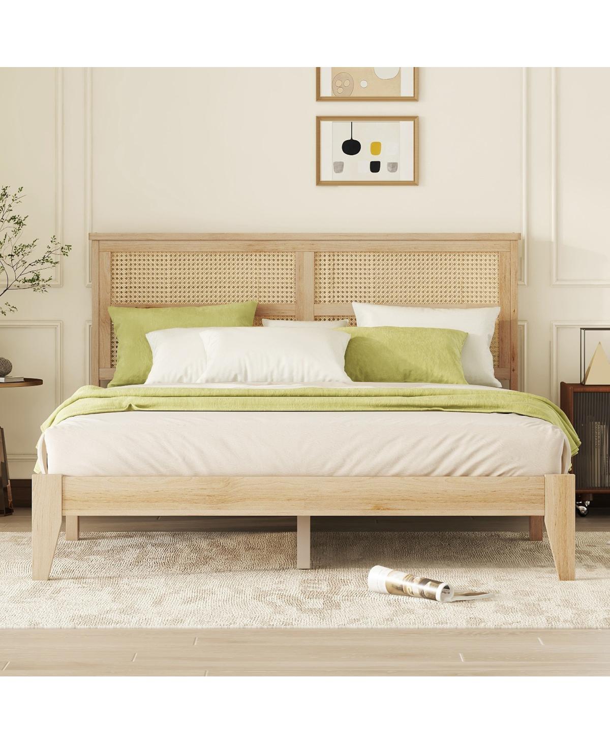 Click here for Streamdale Furniture Queen Size Solid Rubberwood B... prices