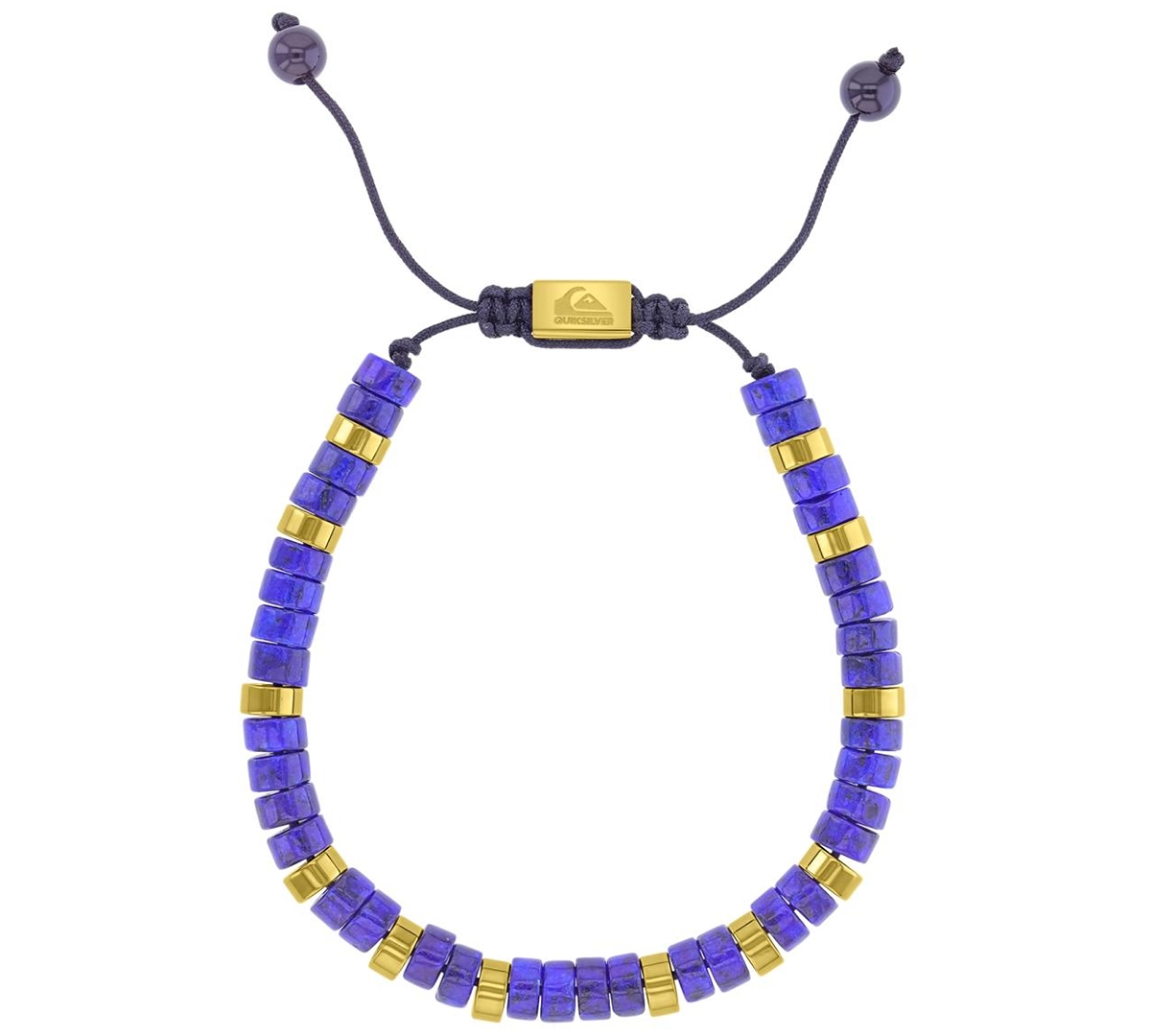 Click here for Quiksilver Mens 18k Gold-Plated Steel Onyx Lapis A... prices