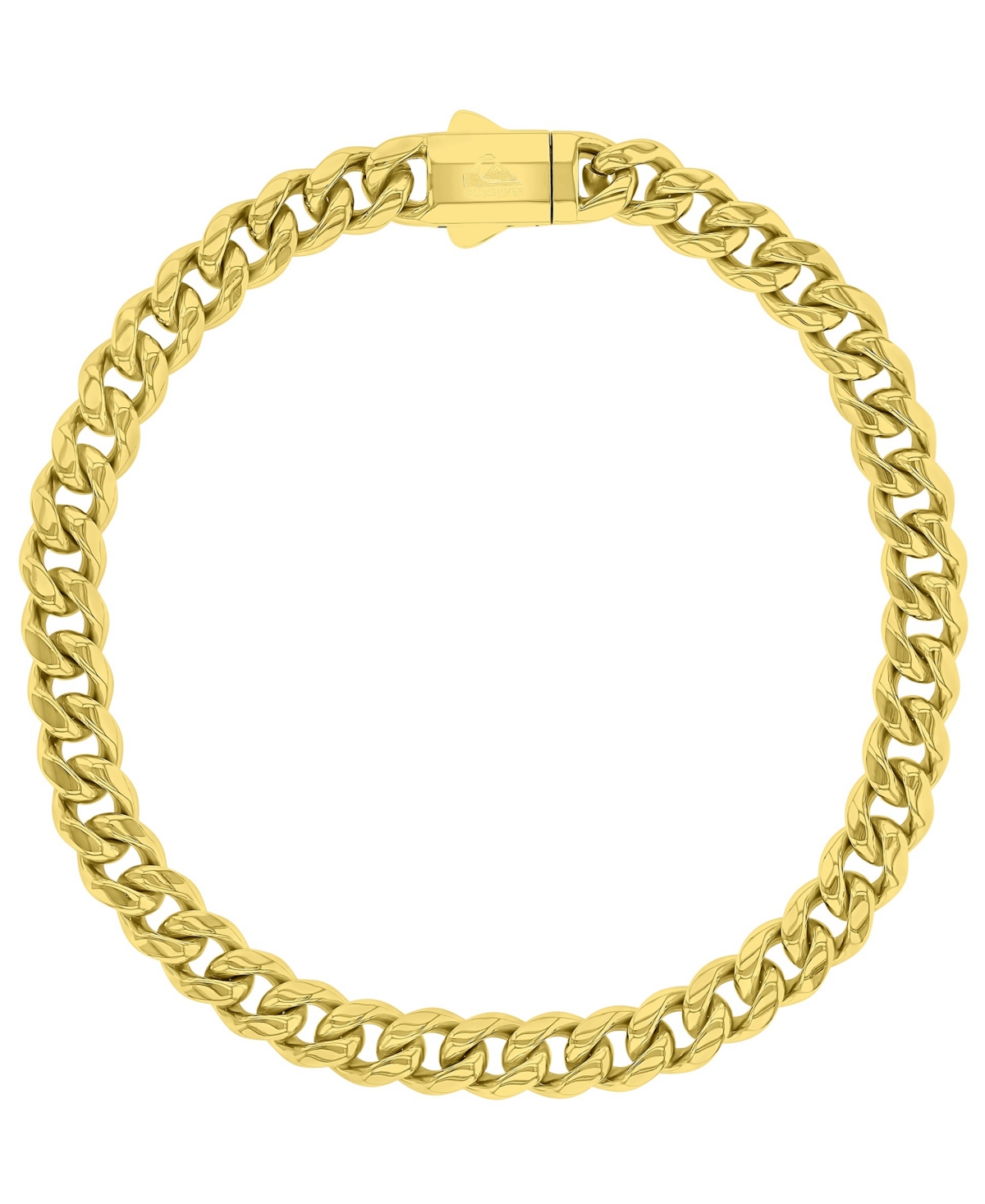 Click here for Quiksilver Mens Miami 18k Yellow Gold-Plated Cuban... prices