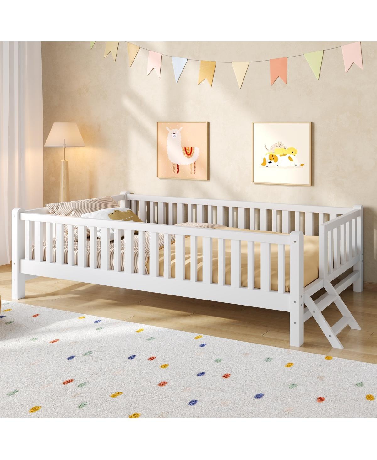 Click here for Streamdale Furniture Wood Twin Size Platform Bed w... prices