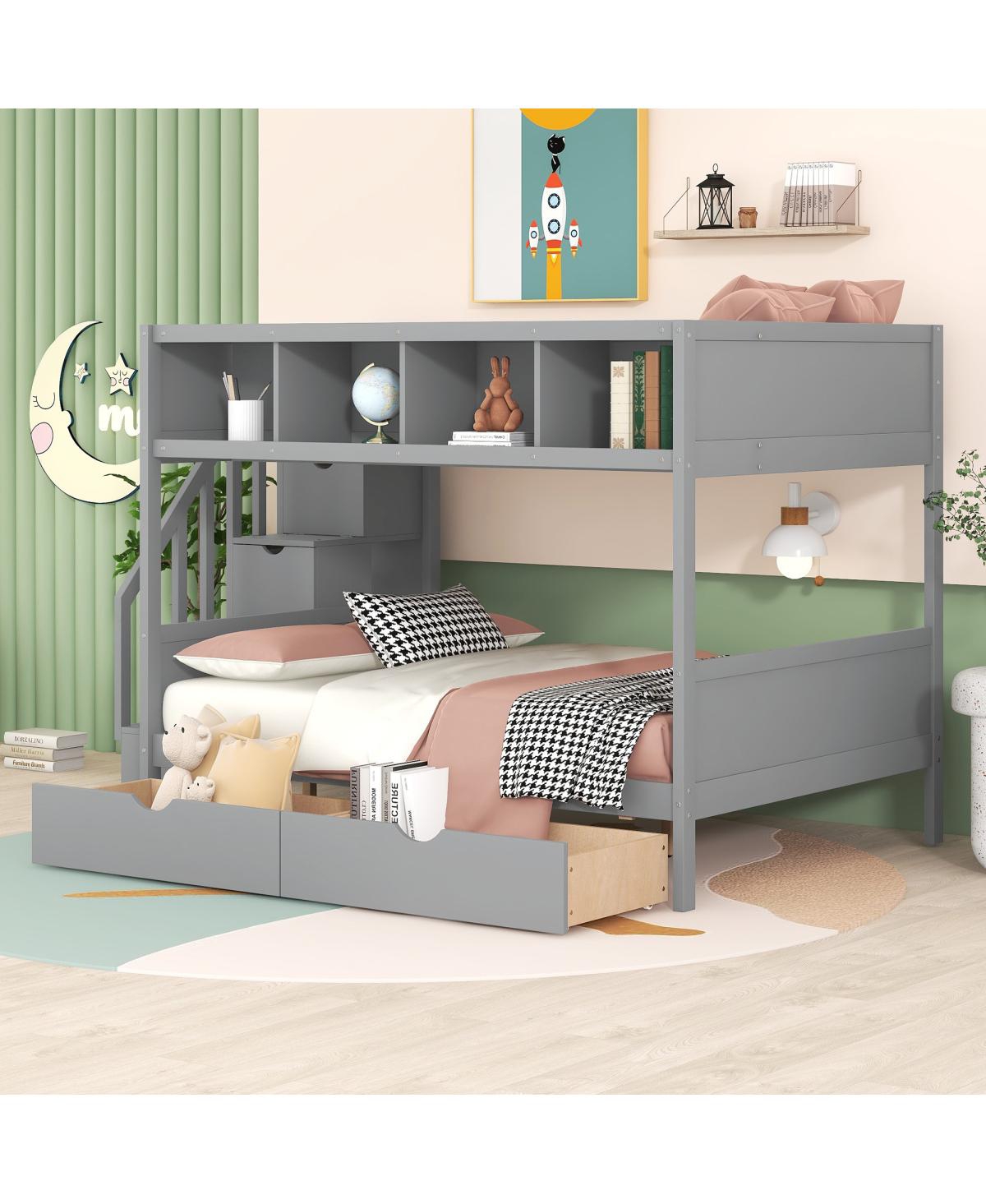 Click here for Streamdale Furniture Twin over Full Bunk Bed with... prices