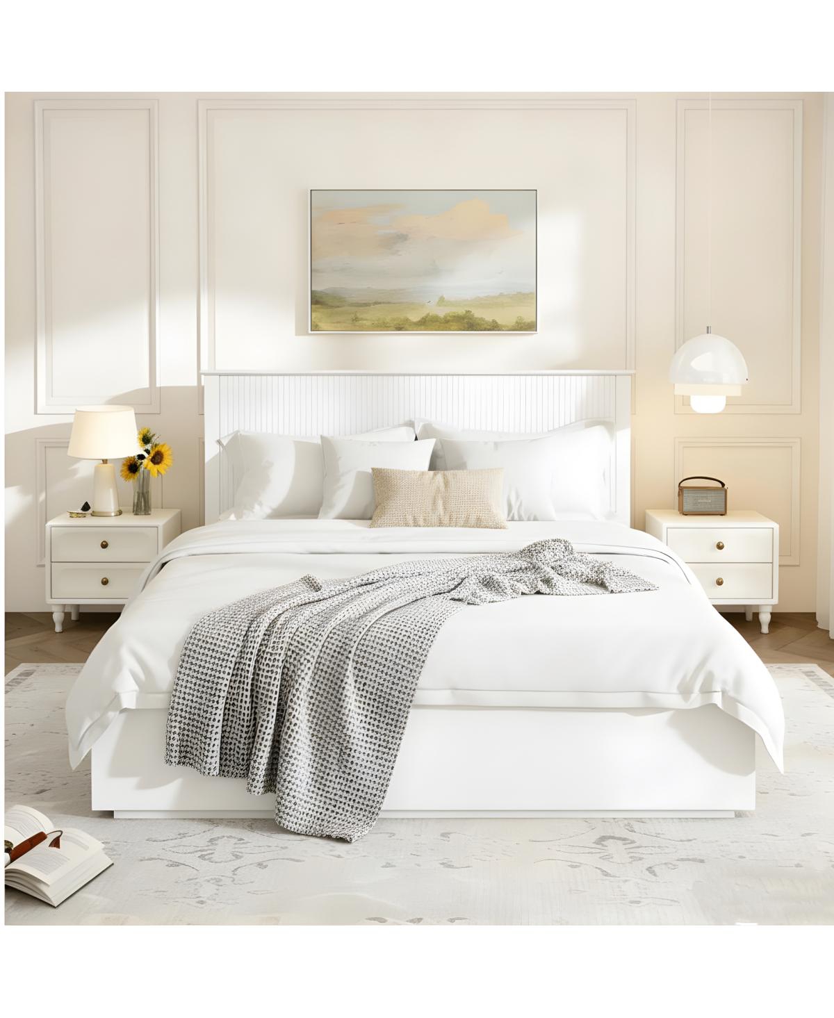 Click here for Streamdale Furniture Stylish Queen Size Solid Wood... prices