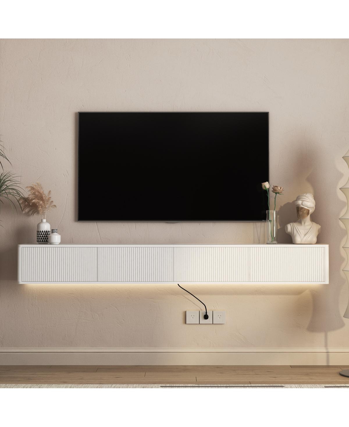 Click here for Streamdale Furniture Floating Wall-Mounted Tv Stan... prices