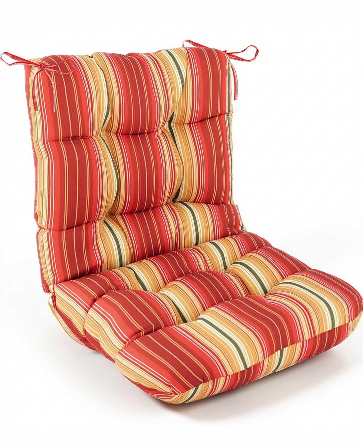 Click here for Sugift Indoor Outdoor High Back Tufted Chair Cushi... prices