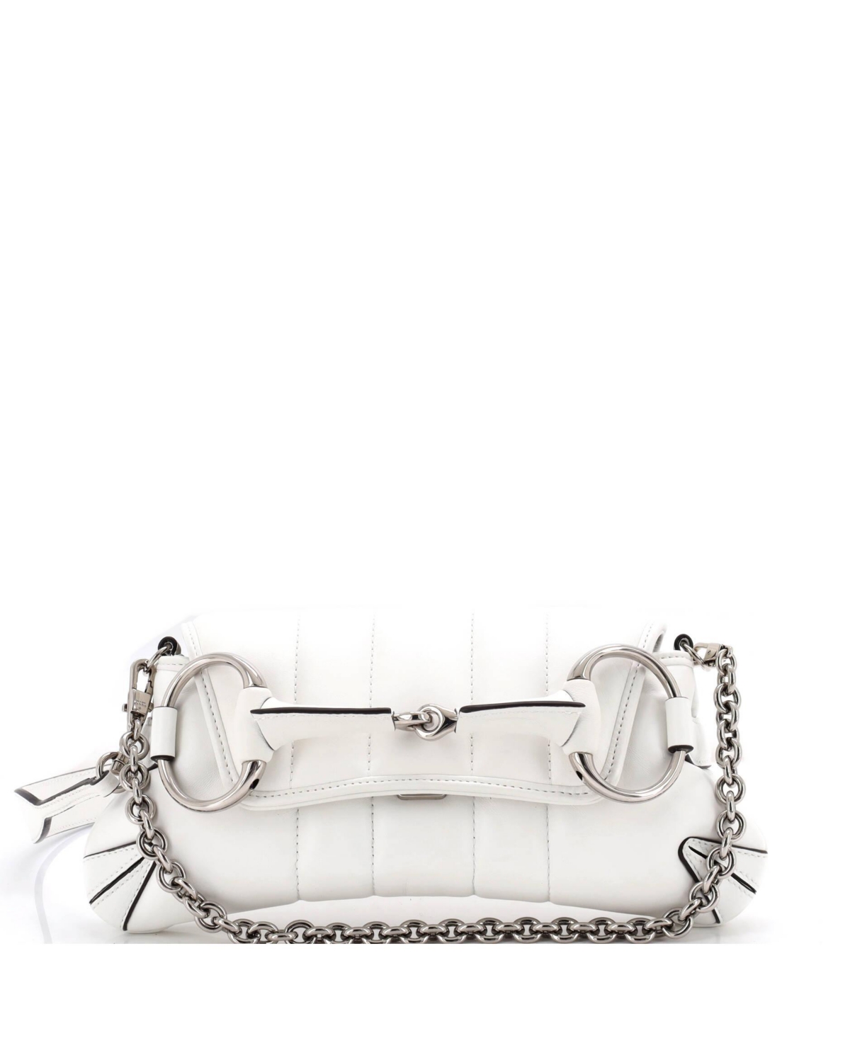 Click here for Pre-Owned Gucci Small Horsebit Chain Shoulder Bag... prices