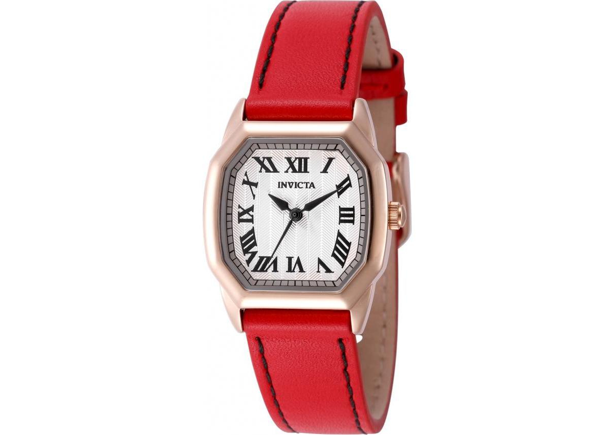 Click here for Invicta Womens Wildflower Quartz Dial Watch - Red prices