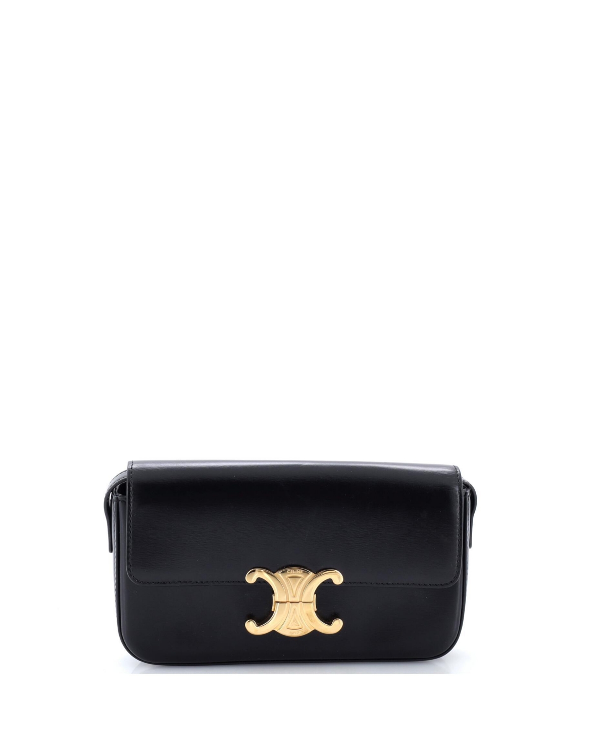 Click here for Pre-Owned Celine Triomphe East-West Shoulder Bag S... prices