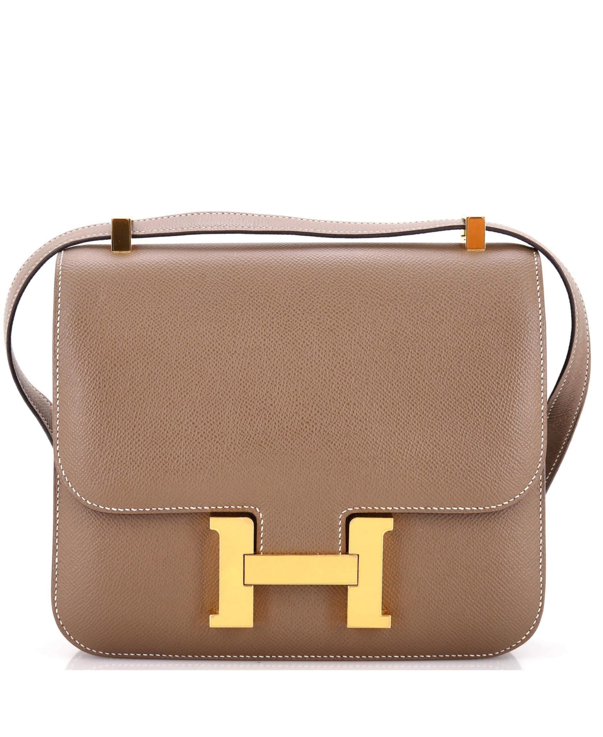 Click here for Pre-Owned HERMES 24 Constance Bag Epsom - Brown prices