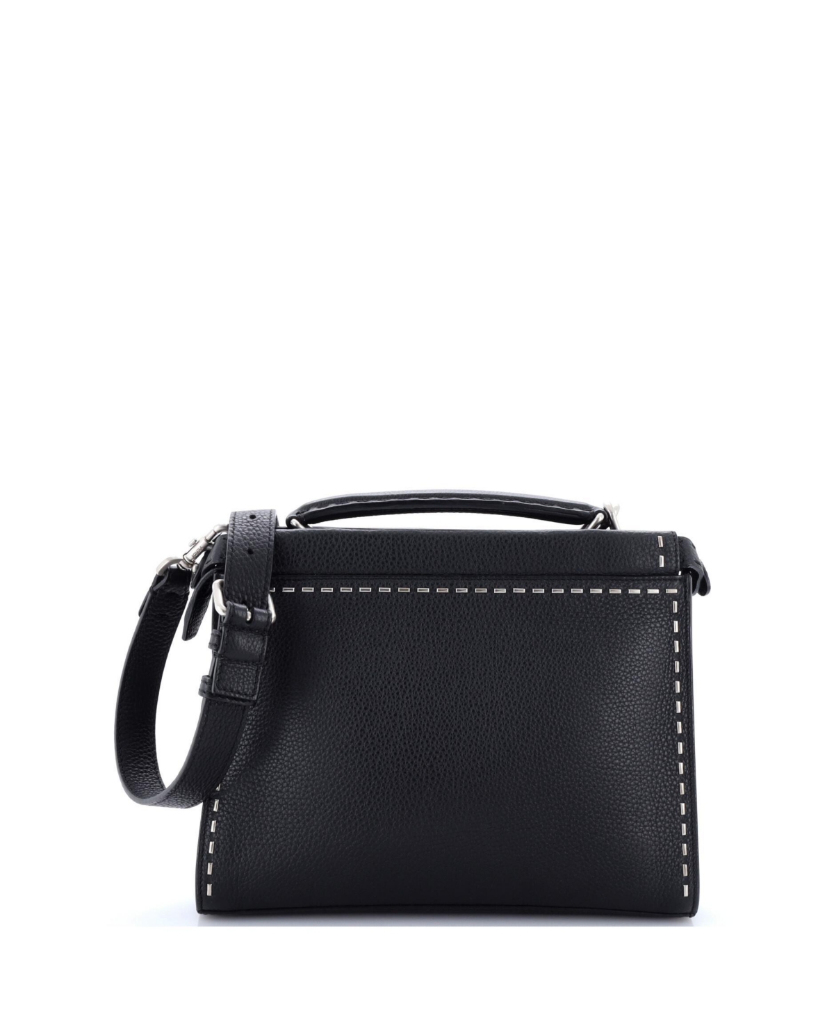 Click here for Pre-Owned Fendi Mini Selleria Peekaboo Fit Bag Lea... prices