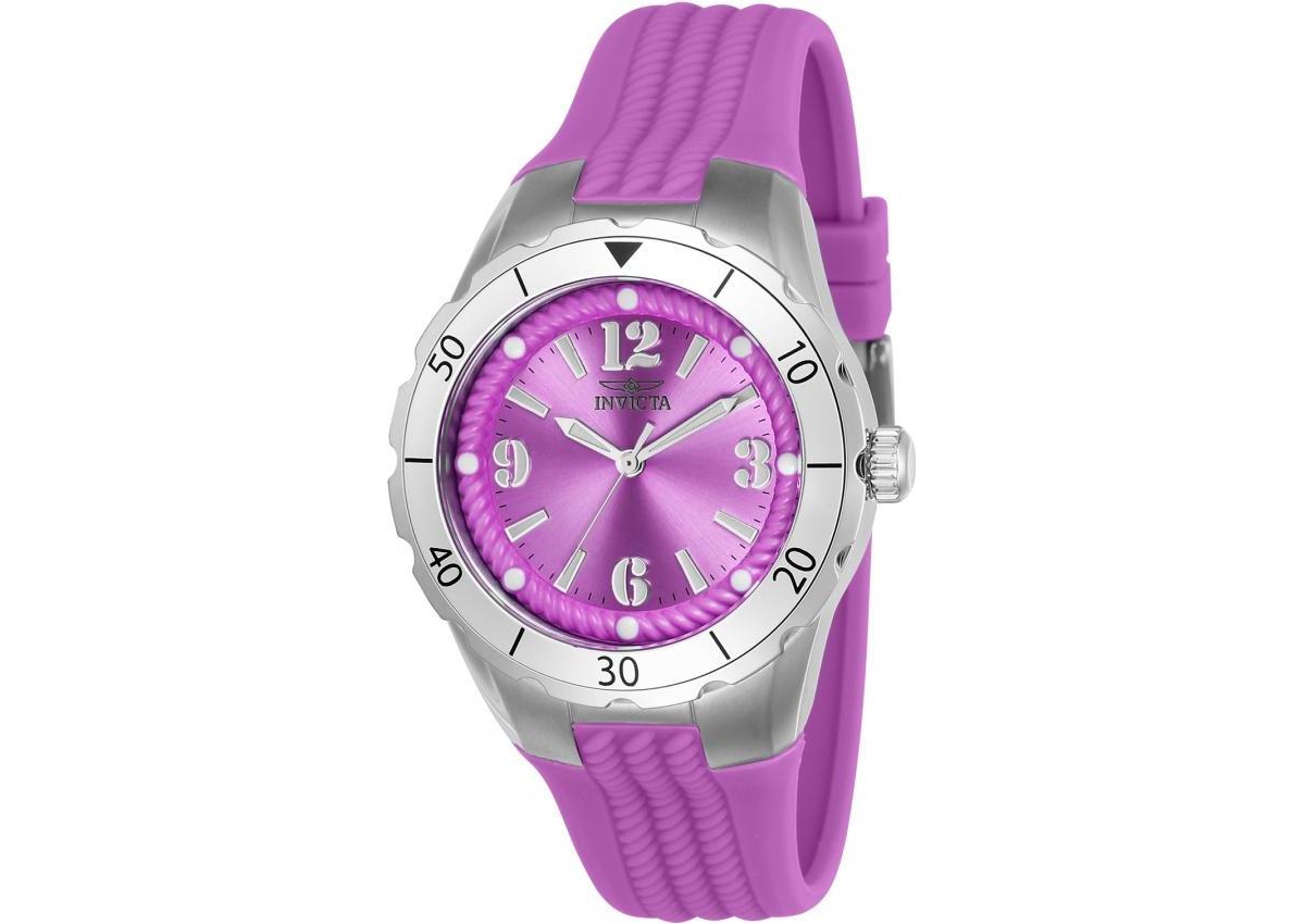 Click here for Invicta Womens Angel Quartz Hand Dial Watch - Purp... prices