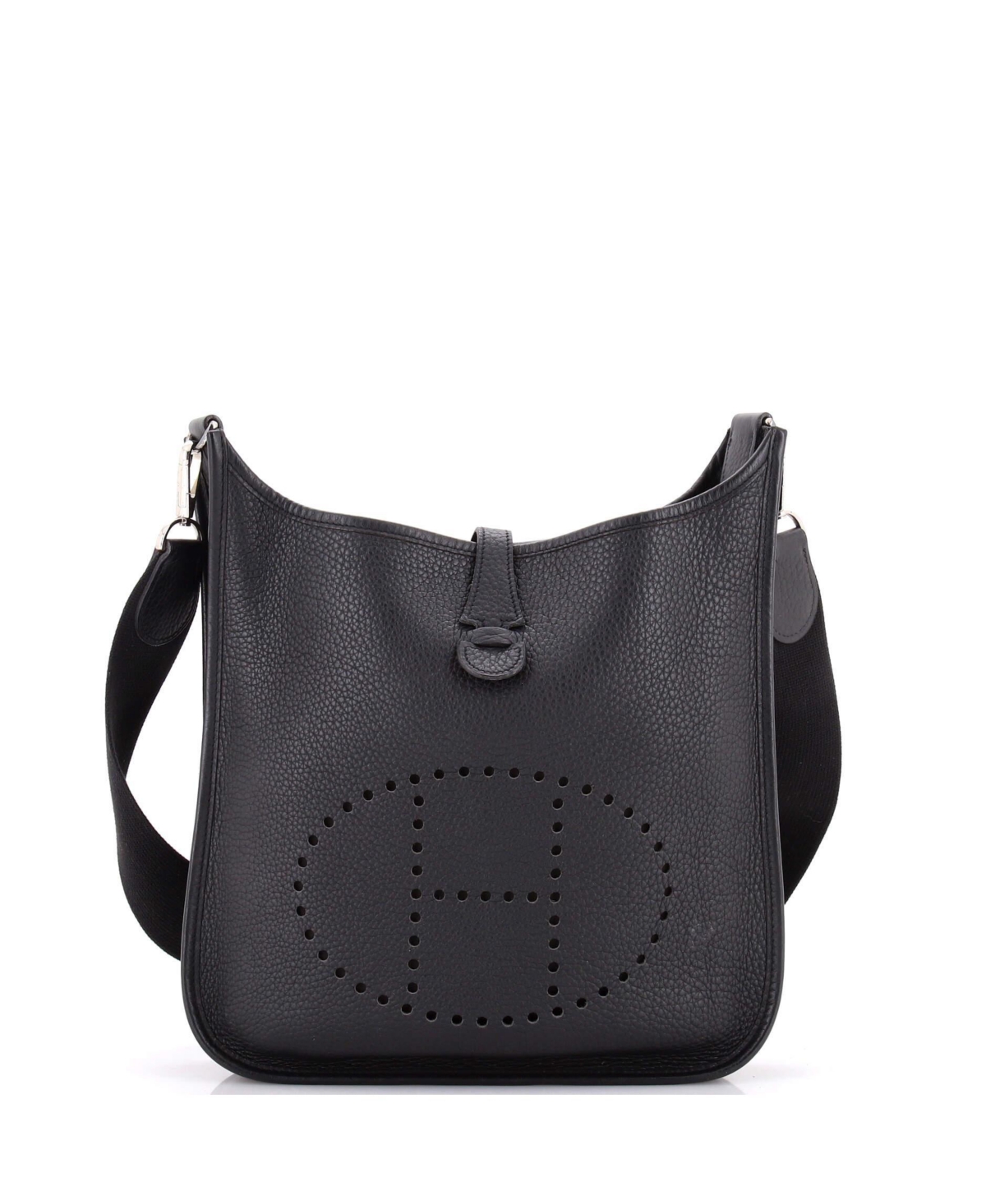 Click here for Pre-Owned HERMES Pm Evelyne Bag Gen I Clemence - B... prices