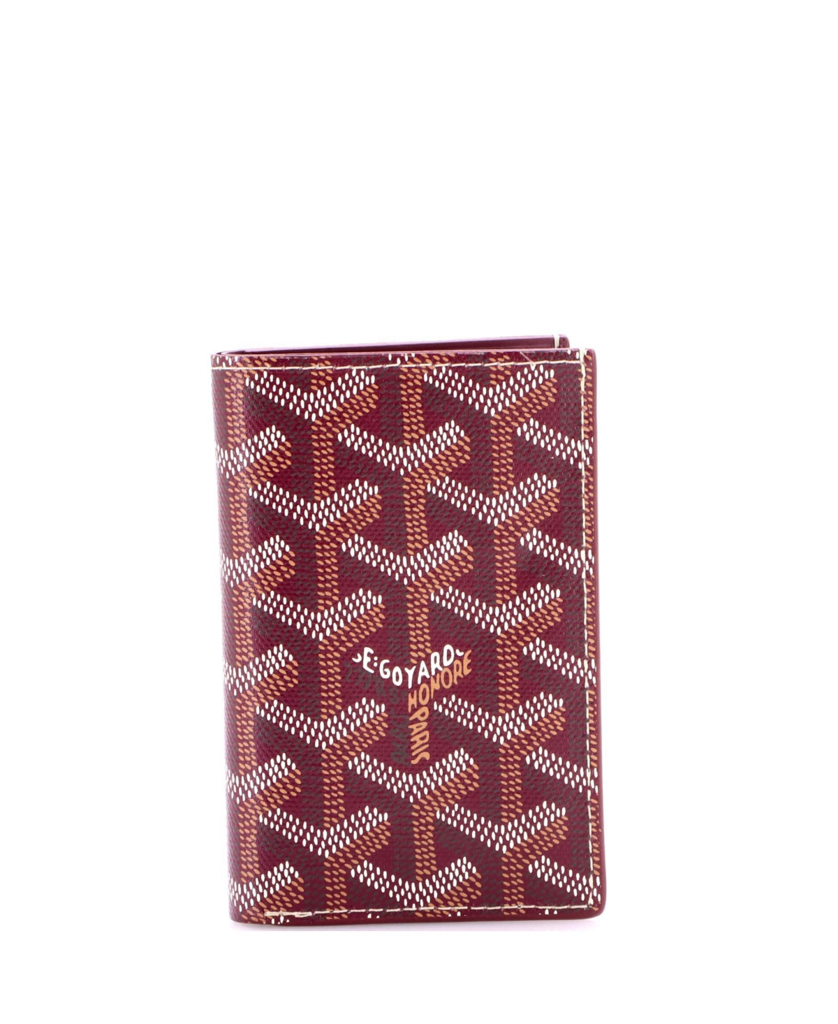 Click here for Pre-Owned Goyard Saint Pierre Card Case Coated Can... prices