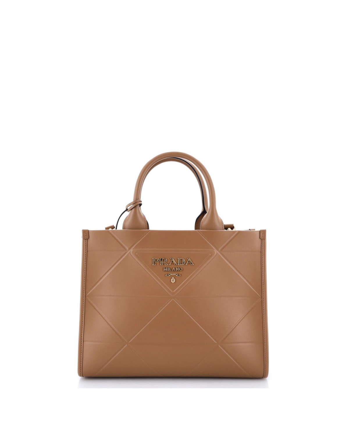 Click here for Pre-Owned Prada Small Symbole Shopper Tote Embosse... prices
