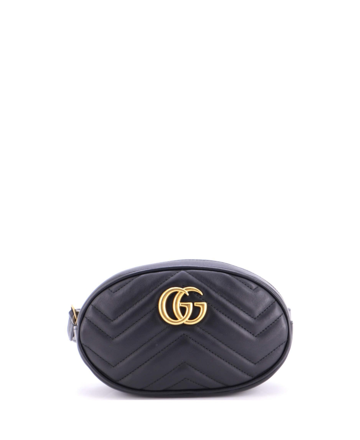 Click here for Pre-Owned Gucci Gg Marmont Belt Bag Matelasse Leat... prices