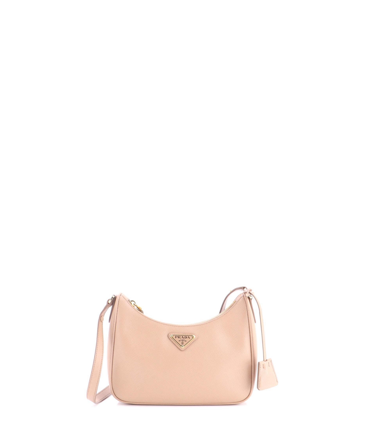 Click here for Pre-Owned Prada Mini Re-Edition Hobo Saffiano Leat... prices