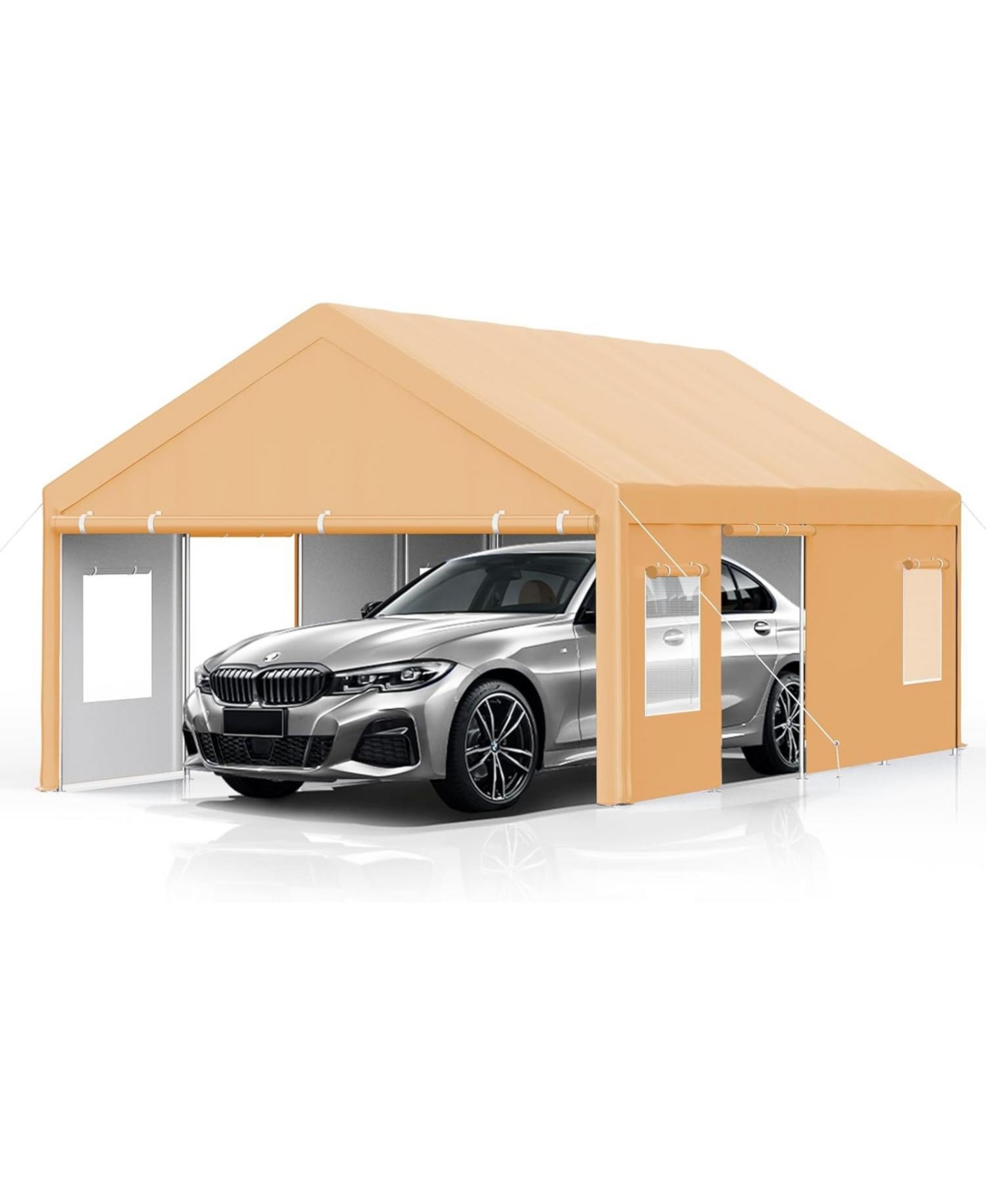 Click here for gaomon Metal Carport Iron Pipe and Pe  All Inclusi... prices