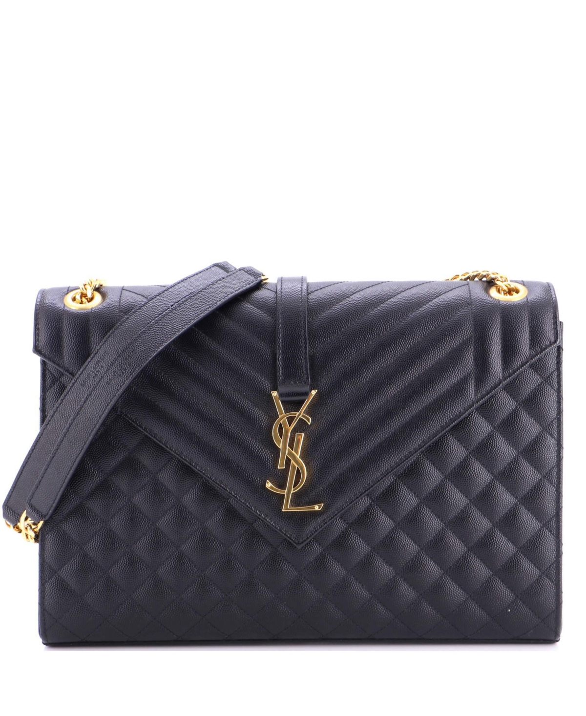Click here for Pre-Owned Saint Laurent Large Classic Monogram Env... prices