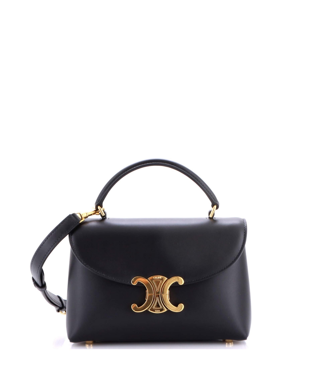 Click here for Pre-Owned Celine Teen Nino Top Handle Bag Leather... prices