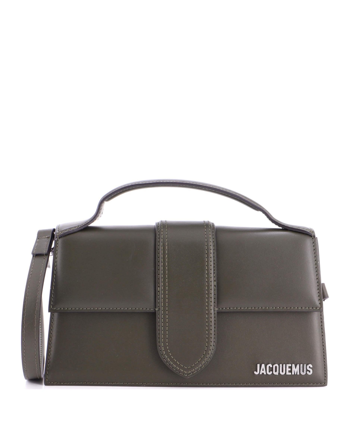 Click here for Pre-Owned Jacquemus Le Grand Bambino Flap Bag Leat... prices