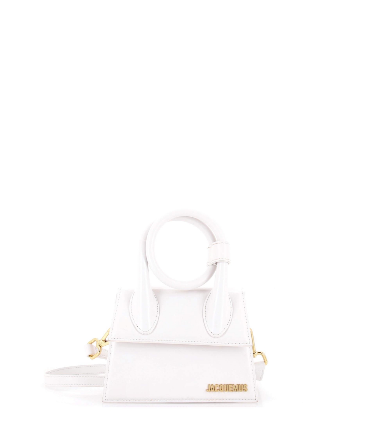 Click here for Pre-Owned Jacquemus Le Chiquito Noeud Bag Leather... prices