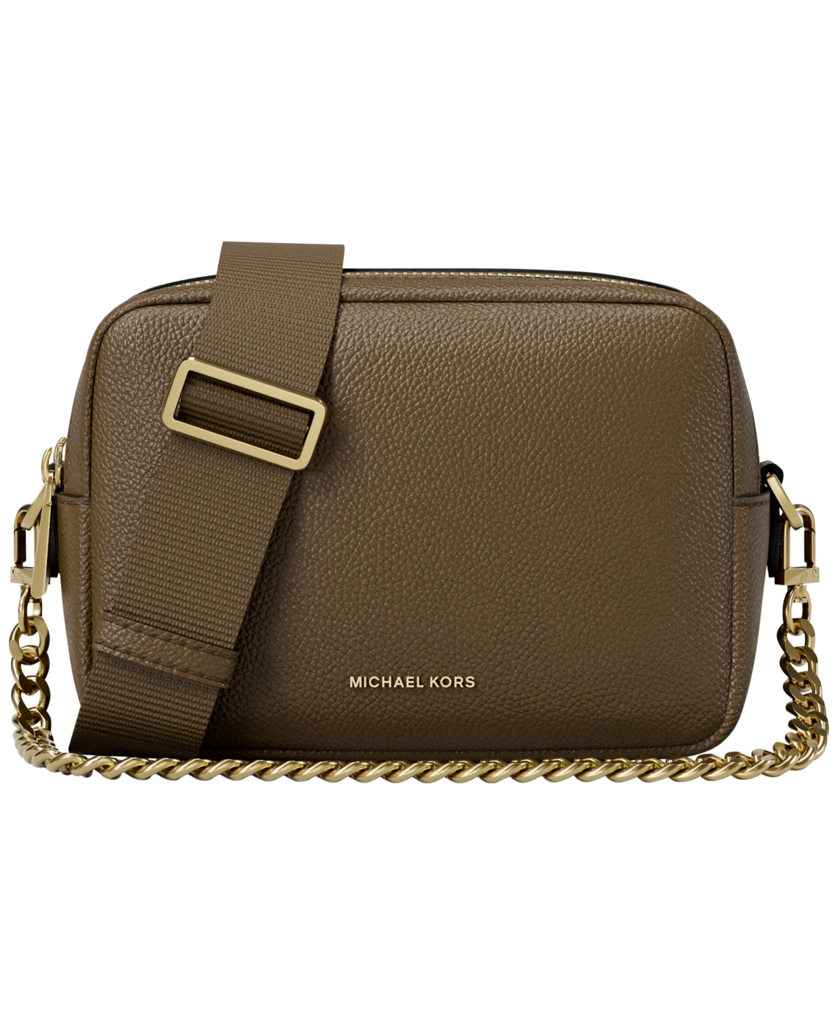 Click here for Michael Kors Bryant Medium Leather Double Zip Chai... prices
