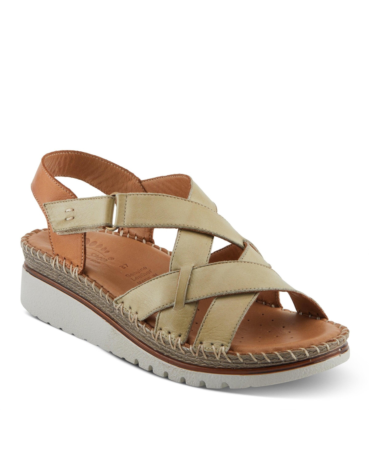 Click here for Spring Step Womens Migula Sandal - Olive green prices