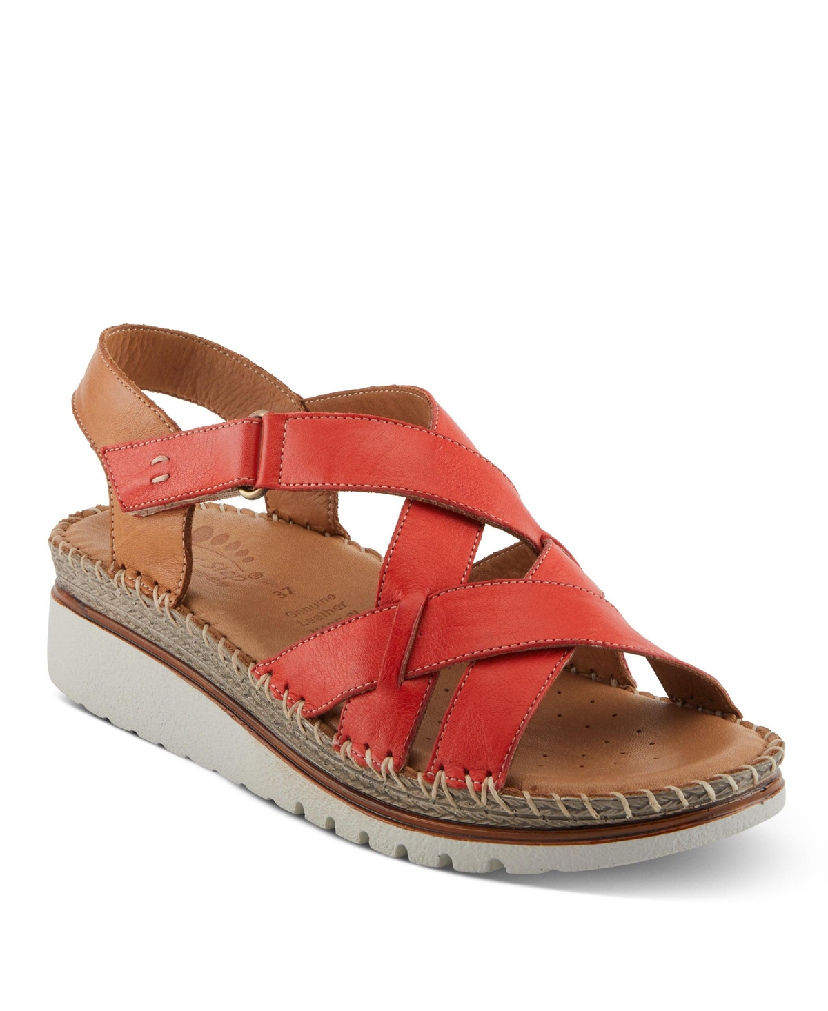 Click here for Spring Step Womens Migula Sandal - Red prices