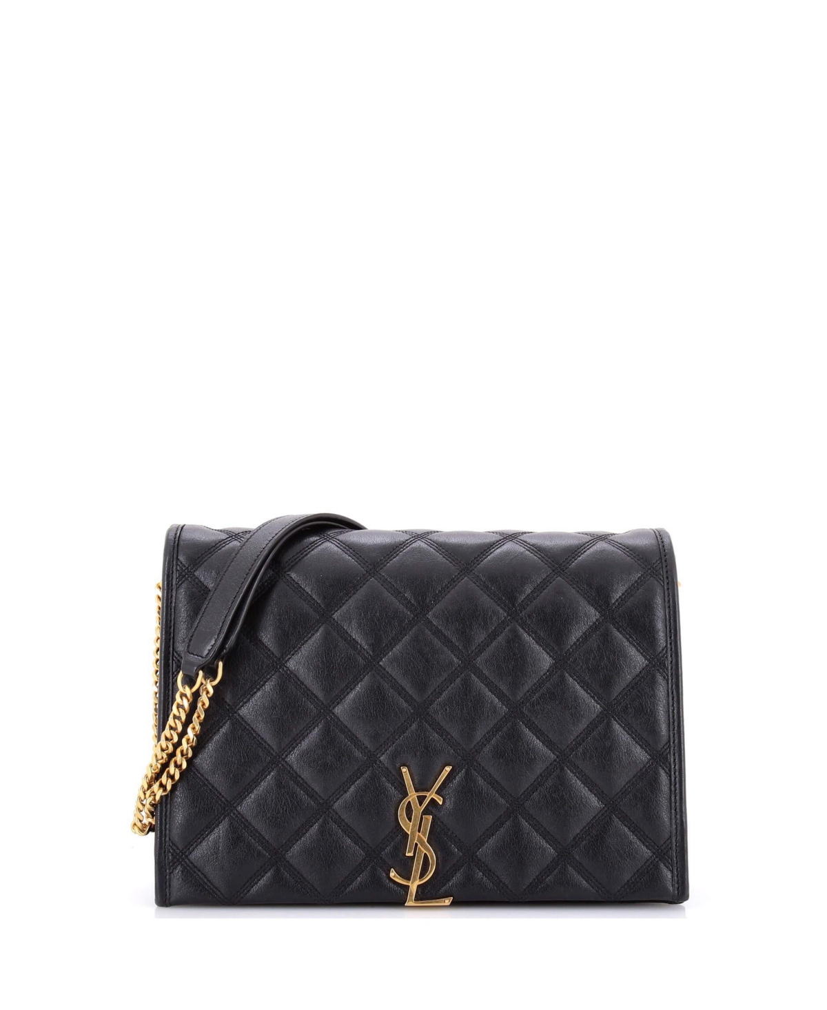 Click here for Pre-Owned Saint Laurent Small Becky Shoulder Bag Q... prices