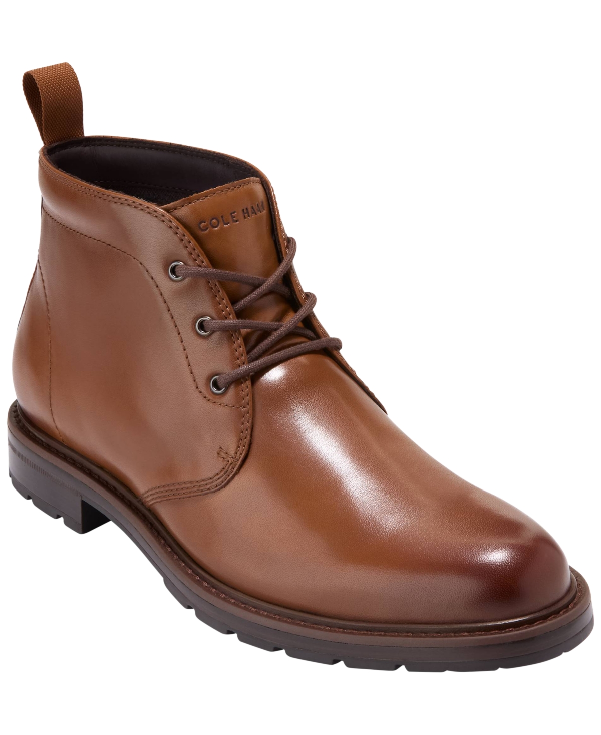 Click here for Cole Haan Mens Chamberlin Grand Chukka Boots - Bri... prices