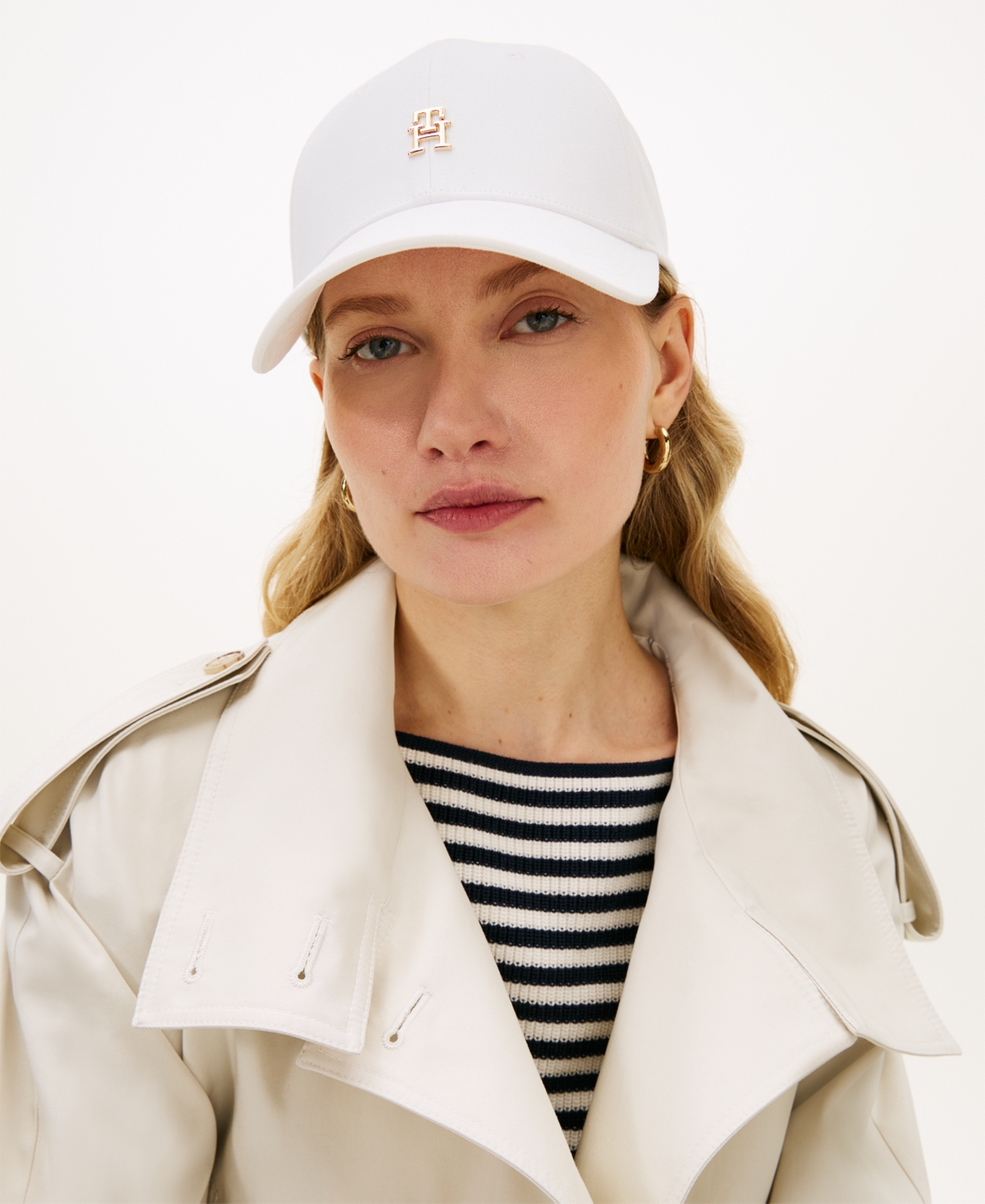 Click here for Tommy Hilfiger Womens Elevated Chic Cap - Ecru prices
