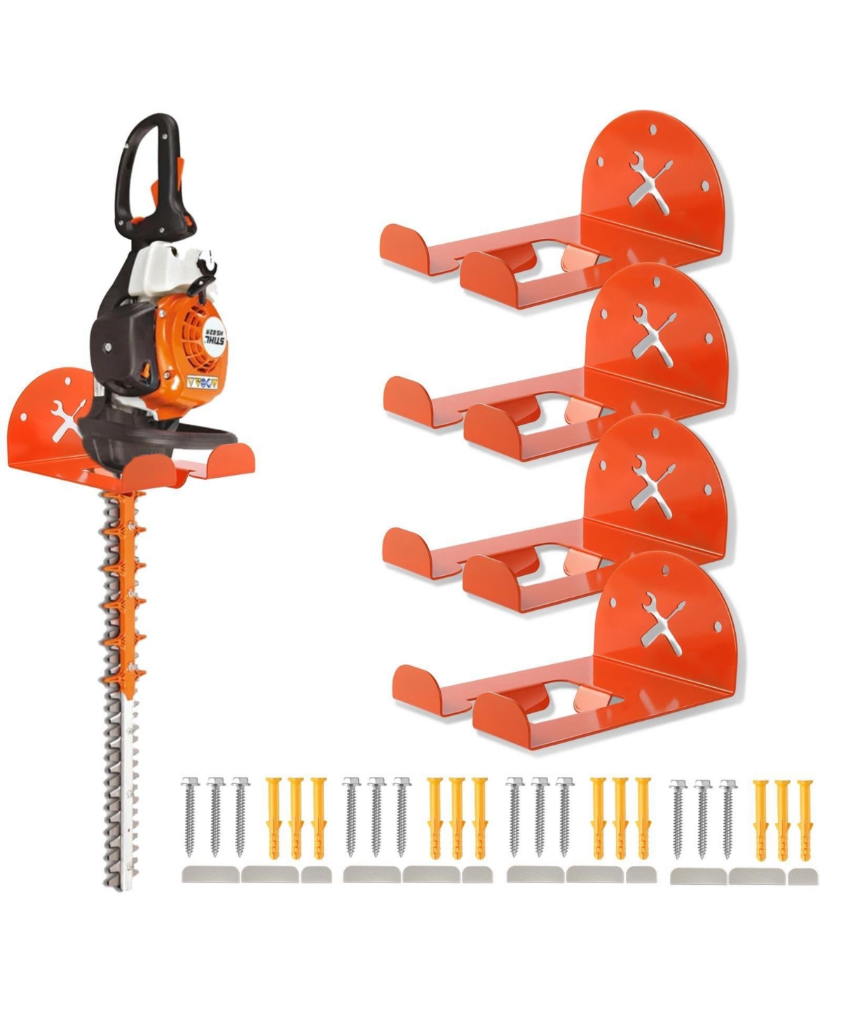 Click here for Xdovet Trimmer Rack Wall Mount Weed Eater Hanger T... prices
