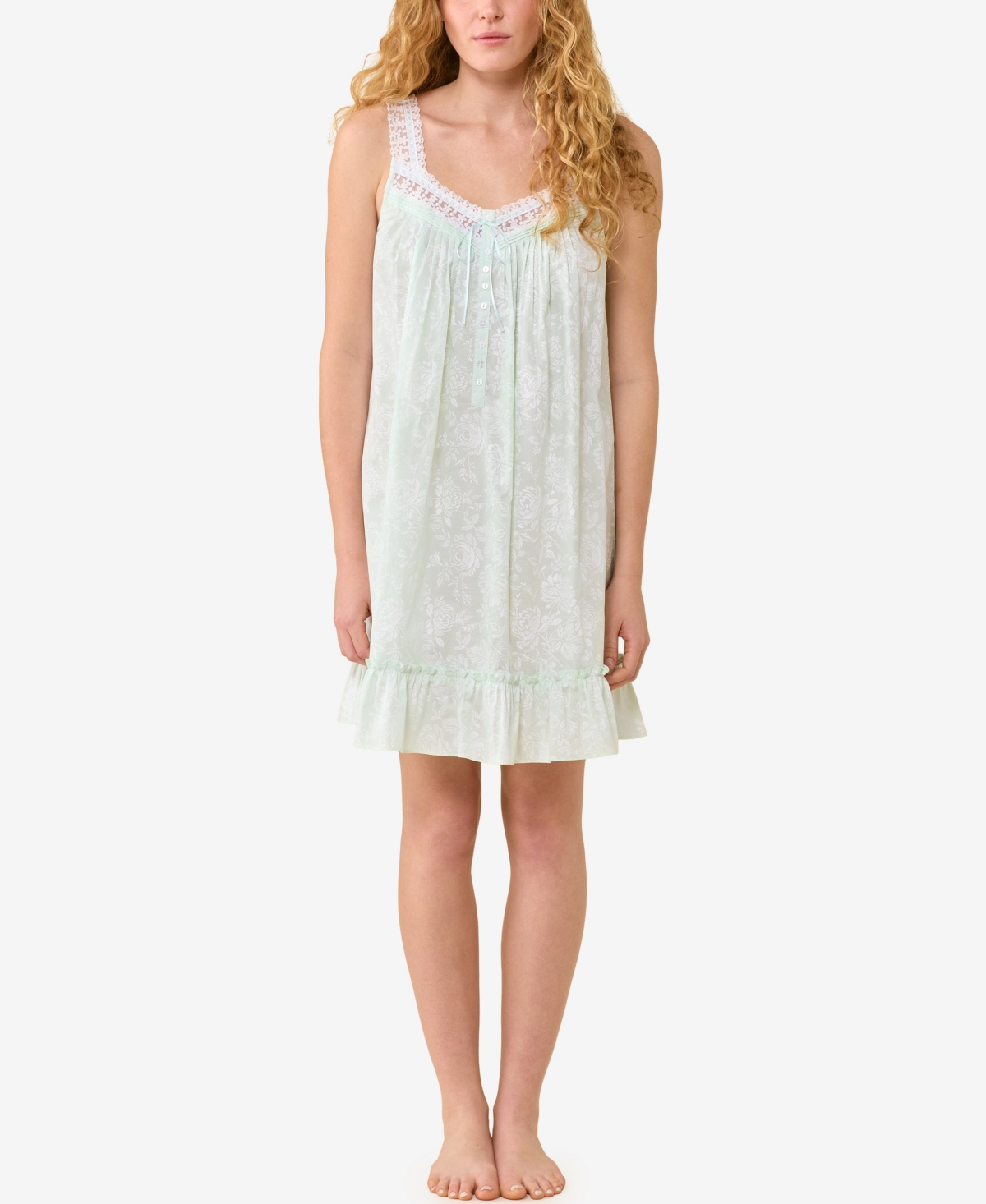 Click here for Eileen West Womens Sleeveless Cotton Woven Lawn Ch... prices