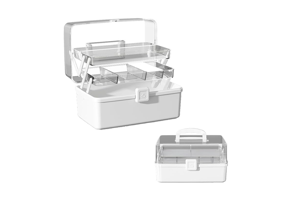 Click here for Xdovet Cantilever Tackle Craft Case Organizer Fold... prices