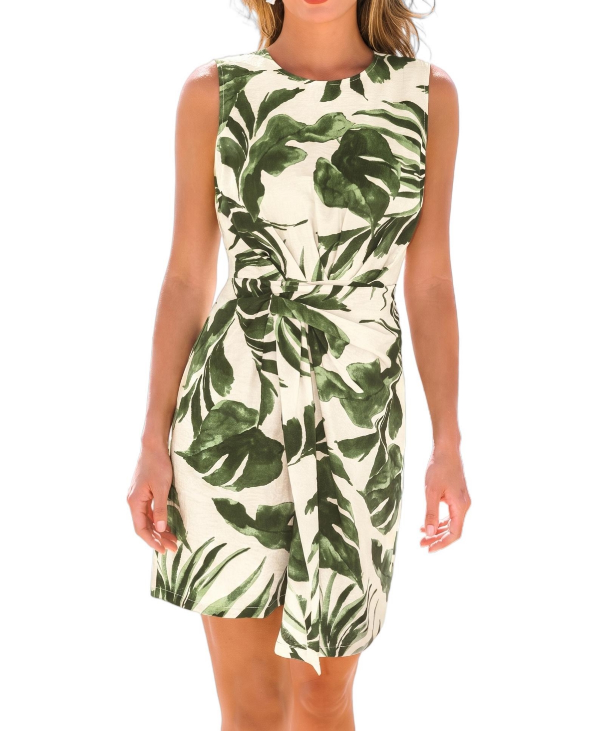 Click here for Cupshe Womens Charmer Tropical Mini Beach Dress -... prices