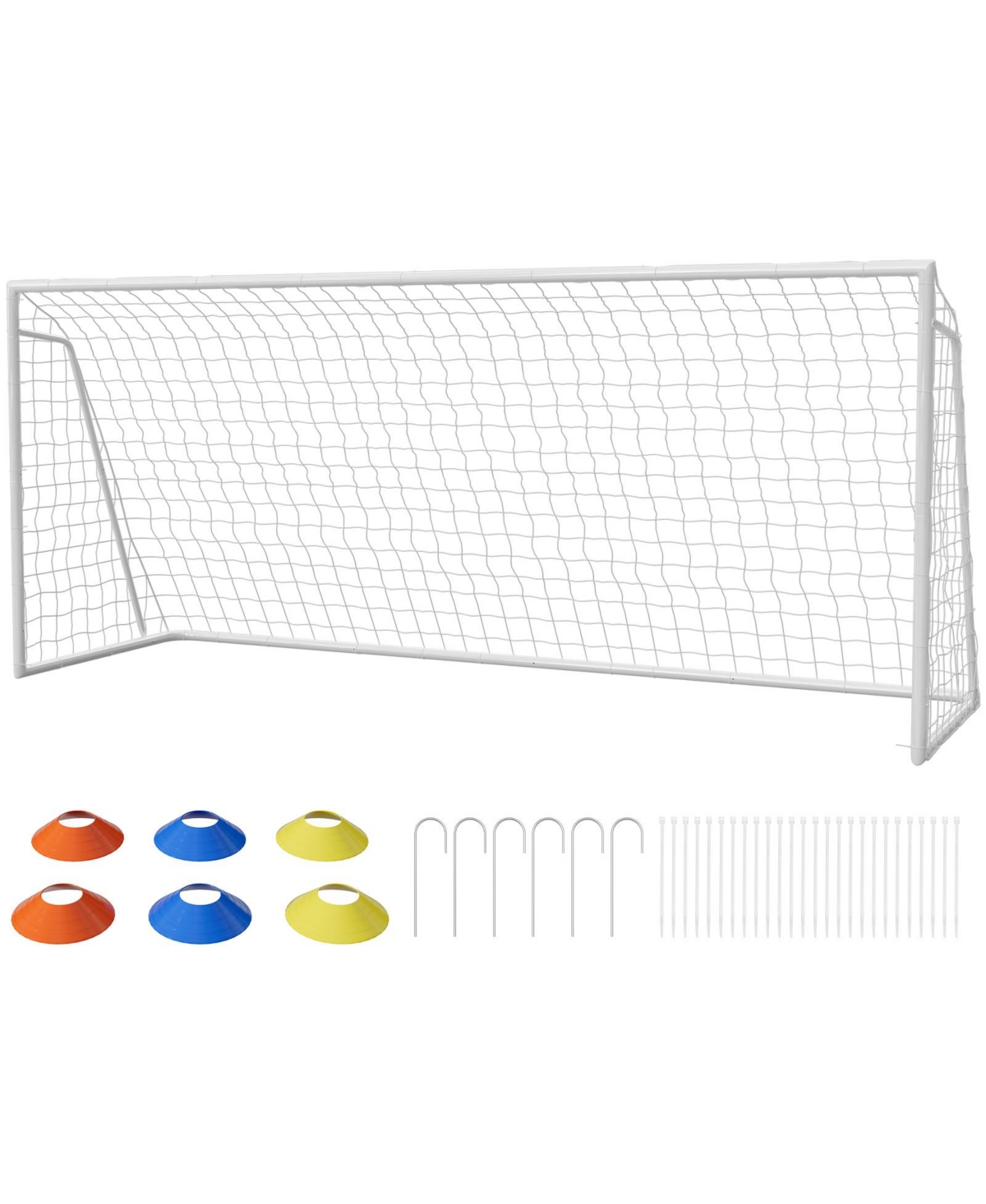 Click here for Mooncool Soccer Goal Steel for Teens and Adults Tr... prices