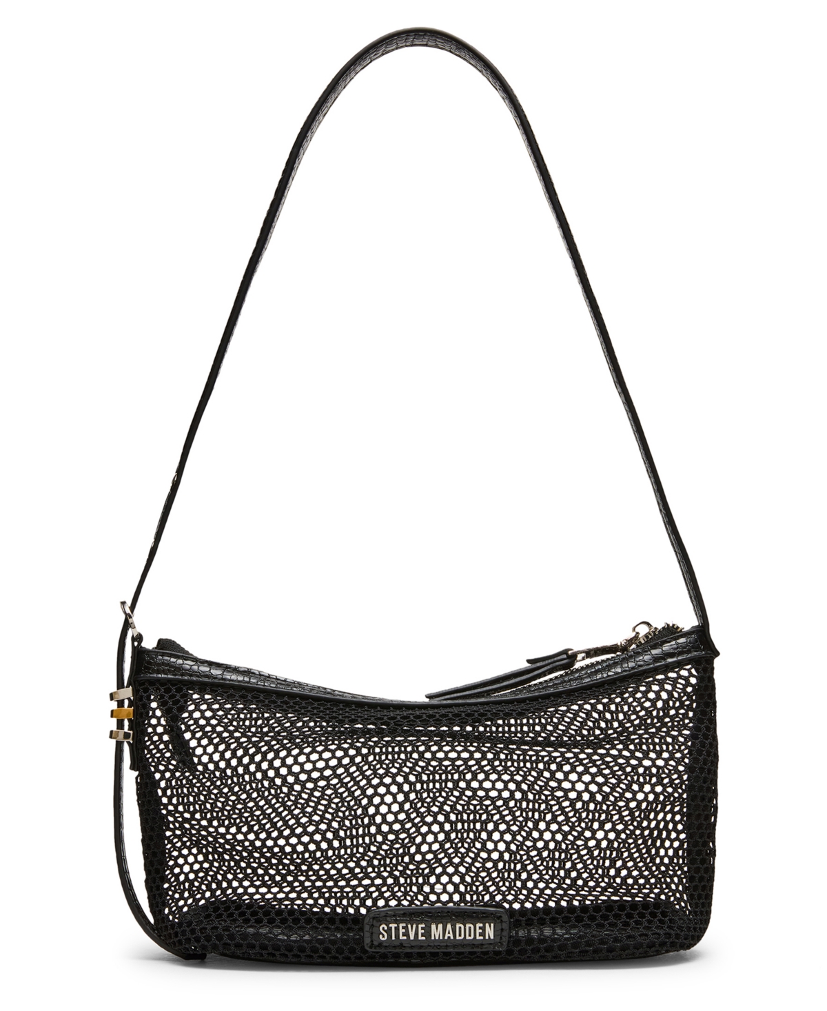 Click here for Steve Madden Vixen Mesh Small Shoulder Handbag - B... prices