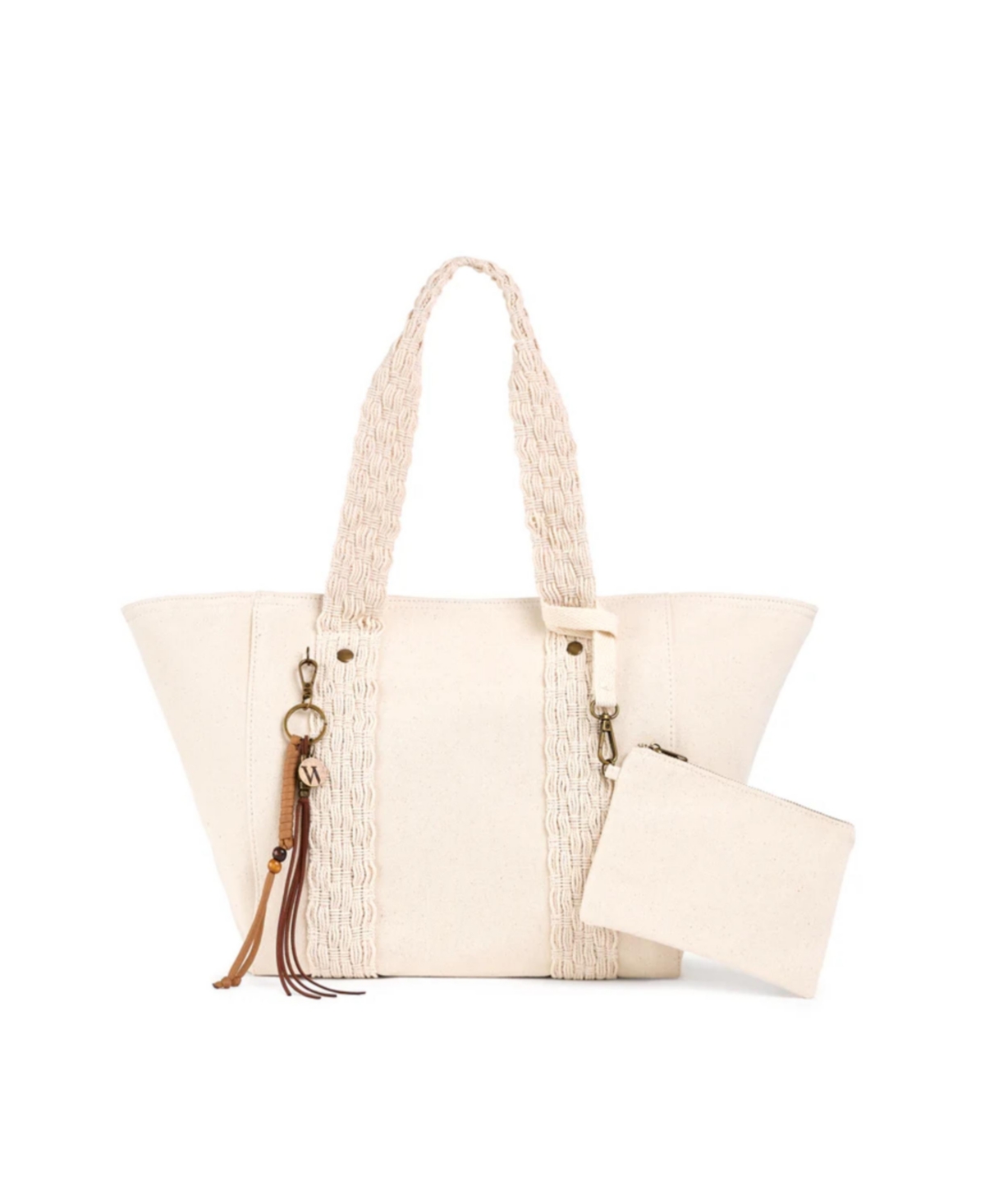 Click here for Wilt Womens Byron Medium Beach Tote - Natural bone prices