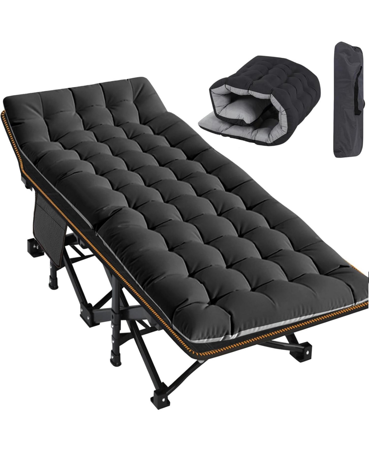 Click here for Mooncool Xl Folding Camping Cot Camp Bed with Carr... prices