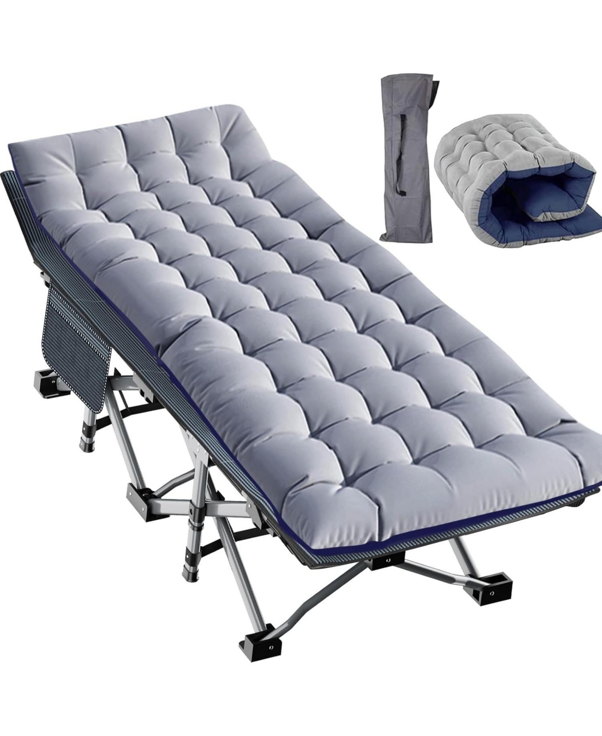 Click here for Mooncool Xl Folding Camping Cot Camp Bed with Carr... prices